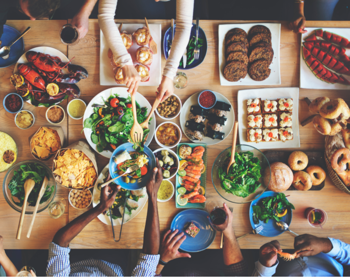 How Much Food for a Party: Charts for 10–100 Guests + Calculator ...