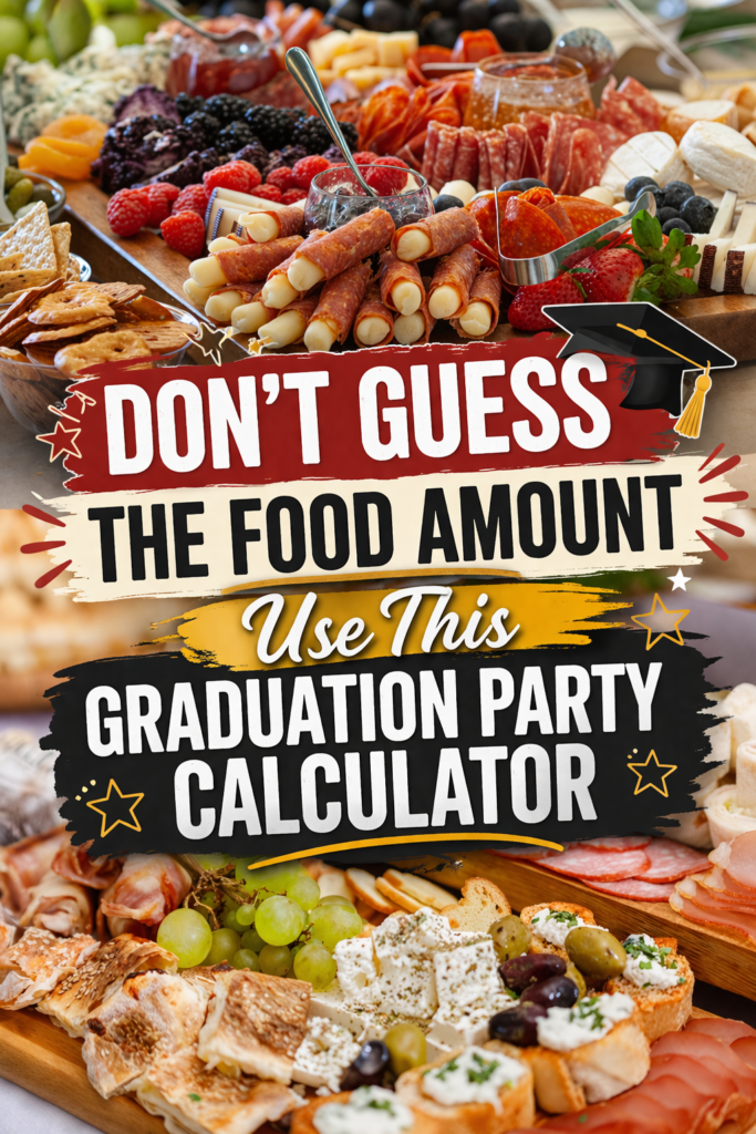 Graduation Party Food Guide (How Much Food for Any Crowd + Easy ...
